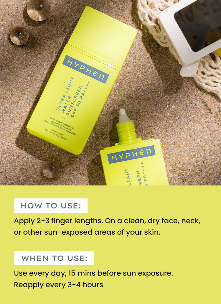 ULTRA LIGHT WATER SUNSCREEN SPF 50 PA ++++ FOR UVA-UVB PROTECTION - 50 ...