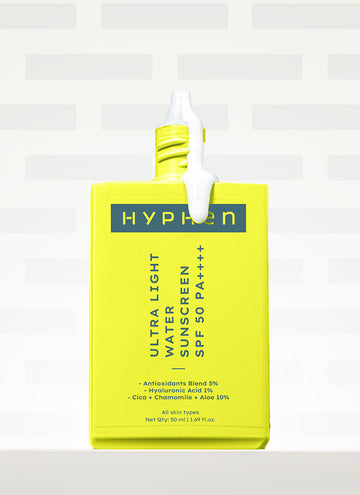 ULTRA LIGHT WATER SUNSCREEN SPF 50 PA ++++ | 50 ml – HYPHEN
