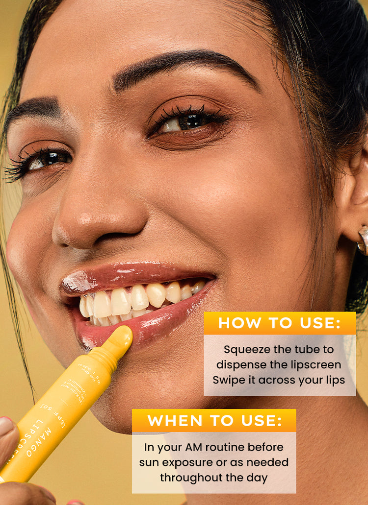 MANGO LIP SCREEN SPF 50 PA++++ WITH 2% KOJIC ACID – HYPHEN