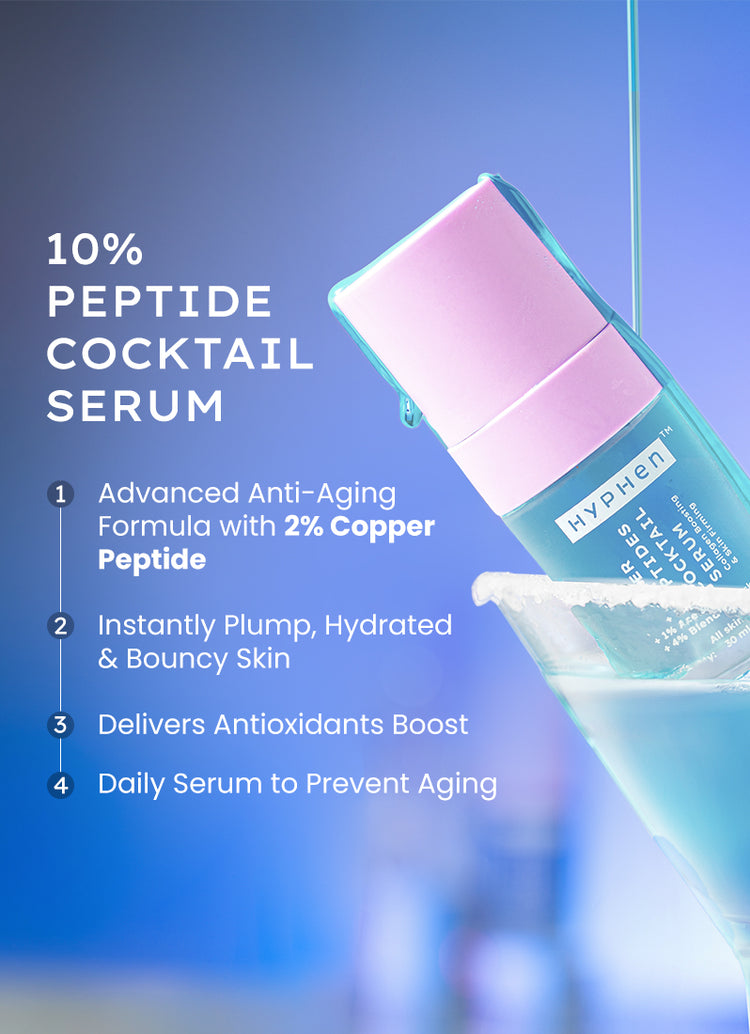 10% PEPTIDE WITH 2% COPPER PEPTIDE FACE SERUM - 30ML – HYPHEN