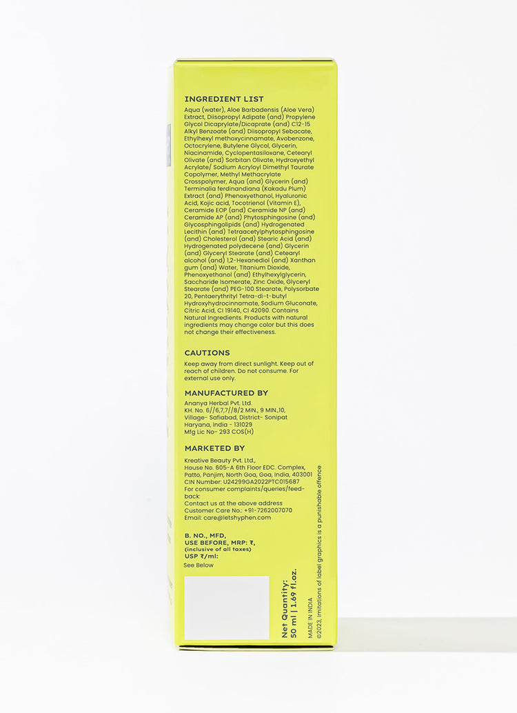 Buy Best Sunscreen with SPF 50 Online | Hyphen – HYPHEN