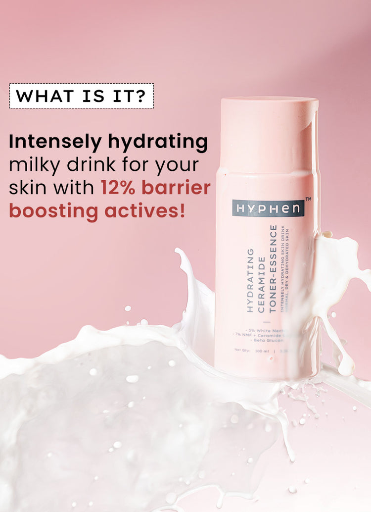 Ceramides Milky Toner Essence With 5% Rice Water Blend - 100 ml – HYPHEN