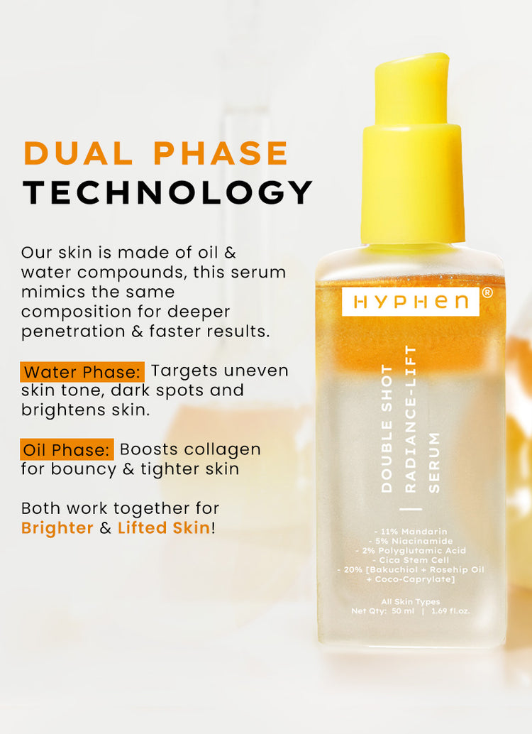 DOUBLE SHOT FACE SERUM - 50ML – HYPHEN