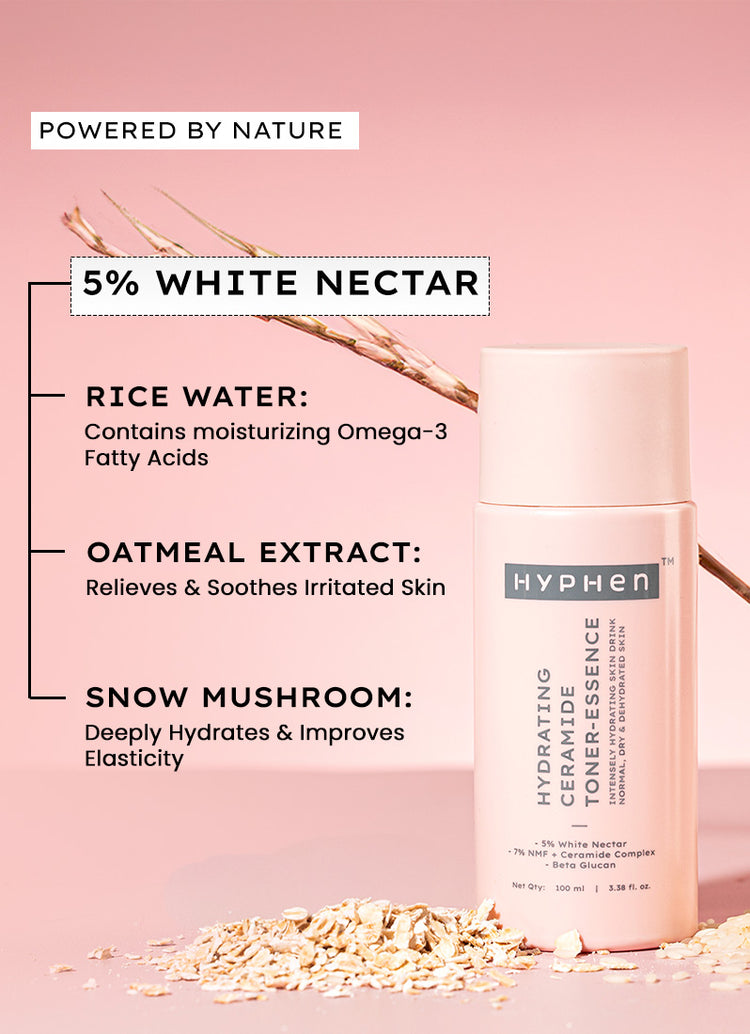 Ceramides Milky Toner Essence With 5% Rice Water Blend - 100 ml – HYPHEN