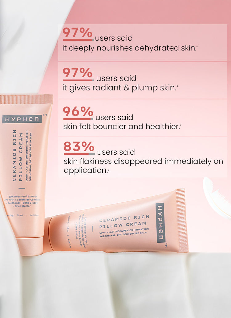 7% Ceramides-NMF Face Moisturizer Rich Pillow Cream - 50 ml – HYPHEN