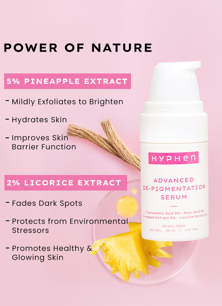 3% TRANEXAMIC ACID & 2% KOJIC ACID ADVANCED GLOW SERUM – HYPHEN